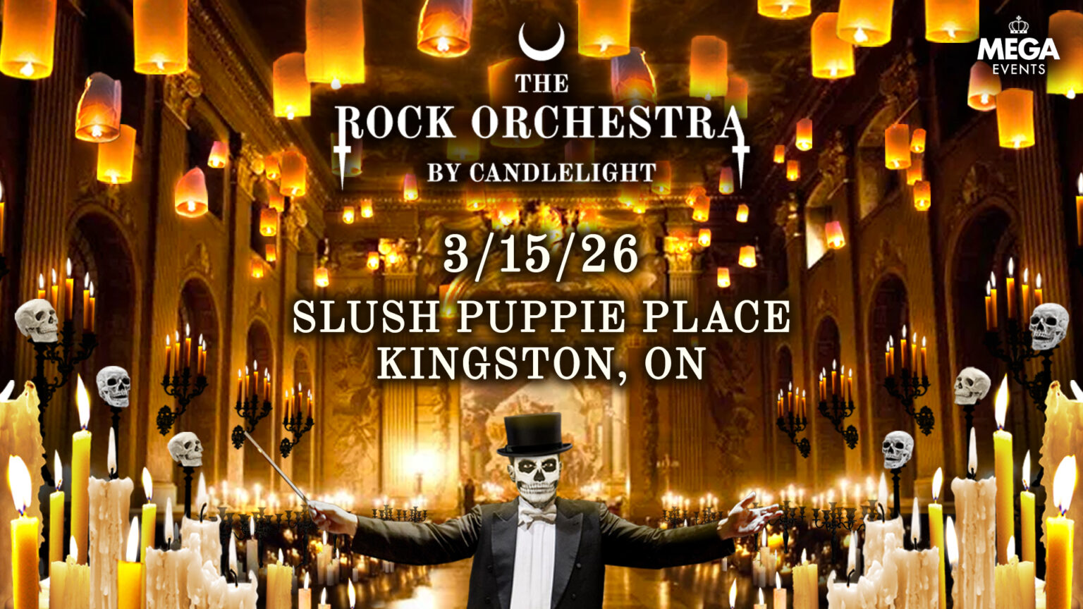 The Rock Orchestra by Candlelight - Slush Puppie Place - Kingston, ON